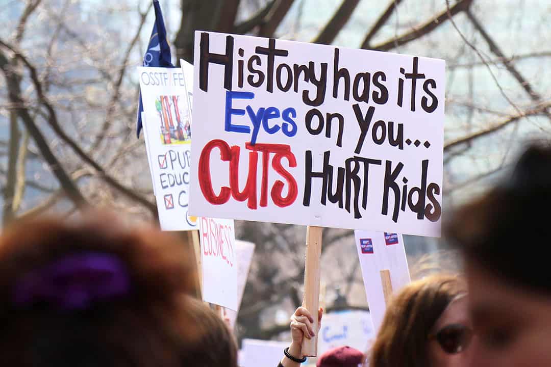 In Photos: The Rally for Education – The Varsity